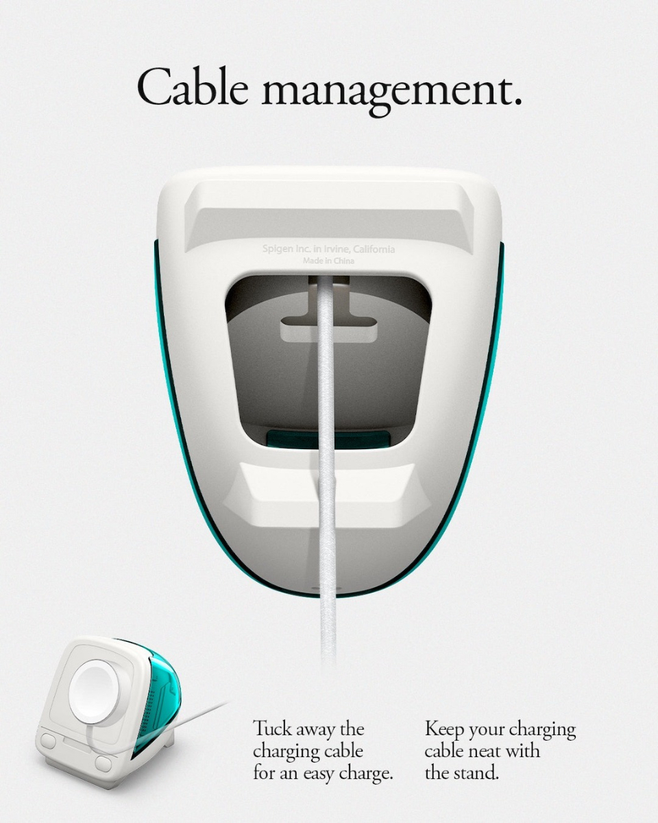 Spigen lets you charge your Apple Watch inside a mini 'iMac G3' with ...