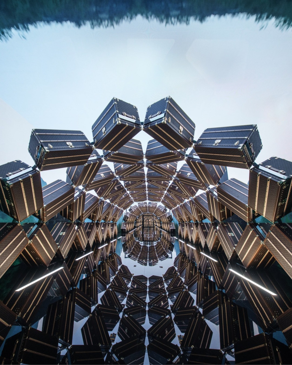 Louis Vuitton's latest store docks in Shanghai, and it looks like a ...