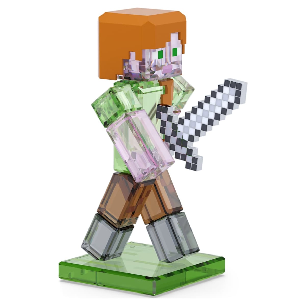 Swarovski & 'Minecraft' get building together with crystal figurines ...