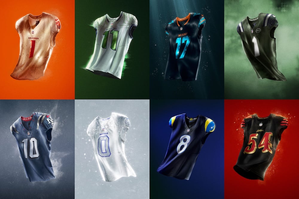 Nike reveals 2025 NFL Rivalries jerseys for eight teams, each telling ...