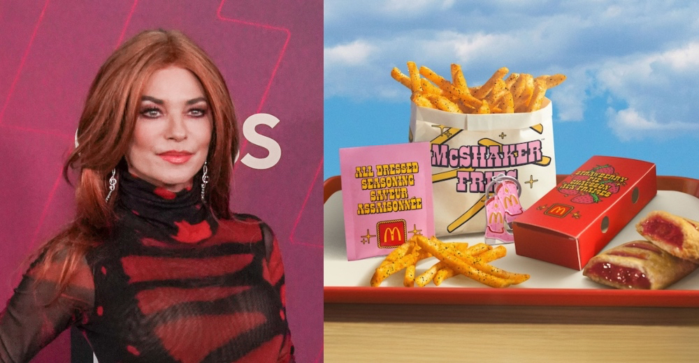 Shania Twain's McDonald's menu doesn’t just impress—it's serving ...