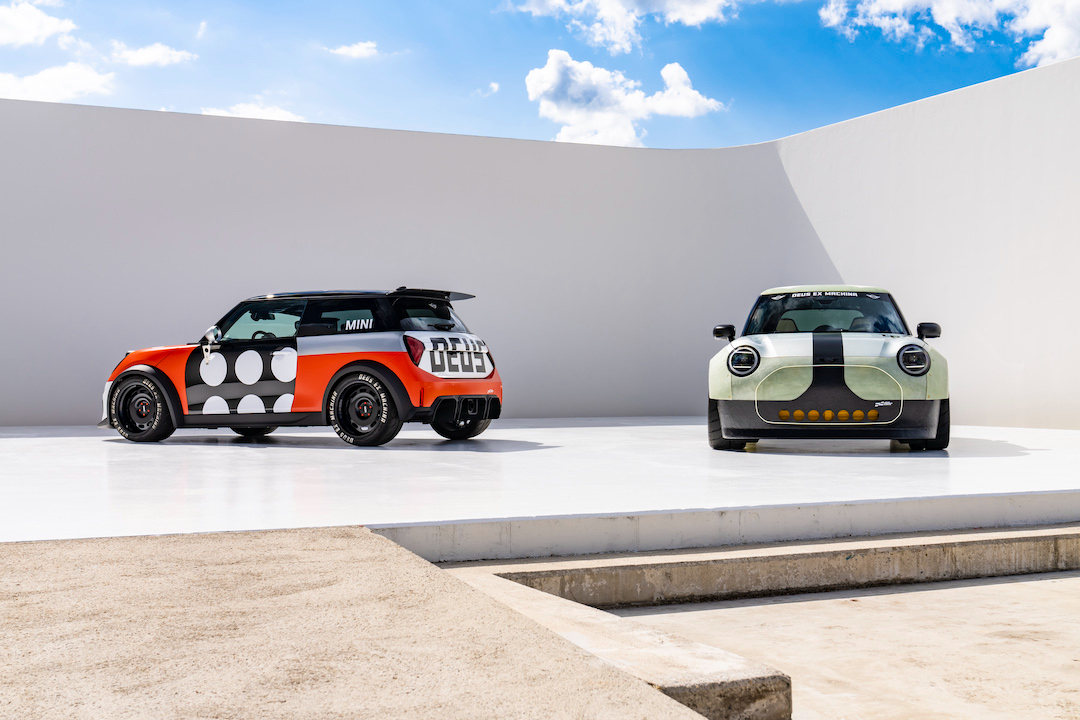 MINI drives two-way street with Deus Ex Machina in eye-popping surf ...