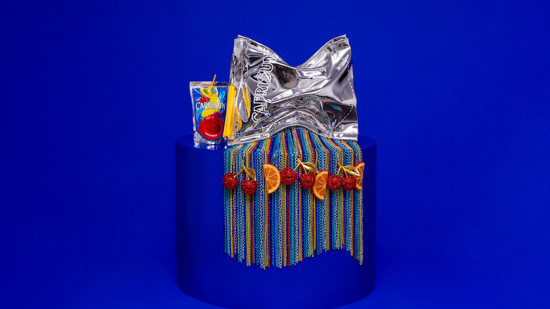 Capri Sun spills into New York Fashion Week's runway with Pouch Purse ...