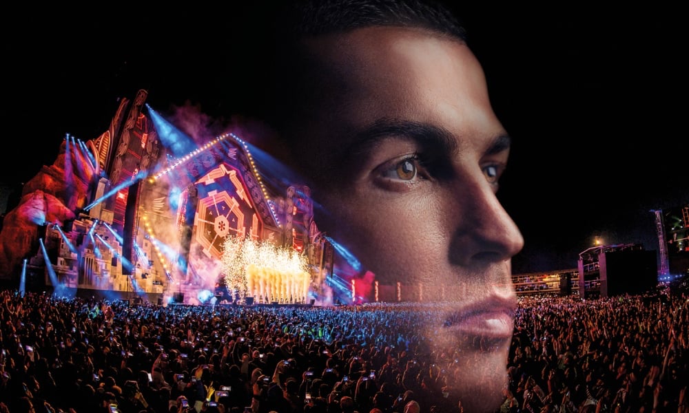 Cristiano Ronaldo swaps football spotlight for cultural stage in Saudi ...