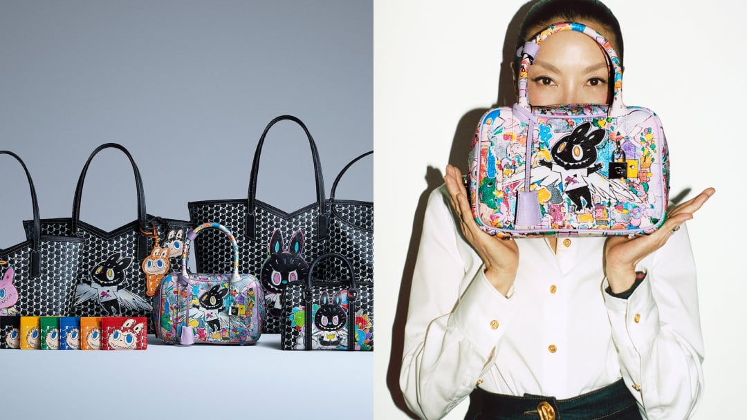 Labubu dolls up in luxury with Moynat in collection marking character's ...