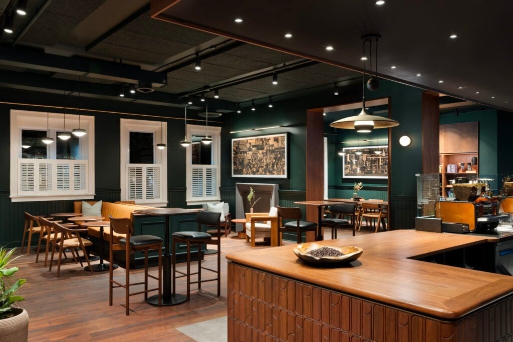 Starbucks debuts 'uplifted,' Venti-sized 'coffeehouse of the future ...