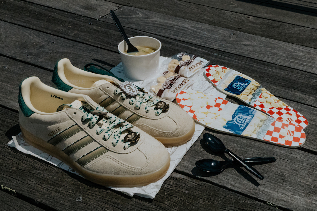 Adidas stirs up New England comforts with 'Clam Chowder' Gazelle ...
