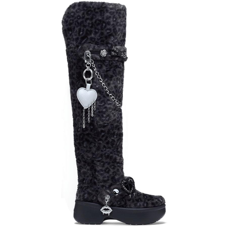 Crocs & T-Pain unleash boots with the fur, a 35-inch throwback that's ...