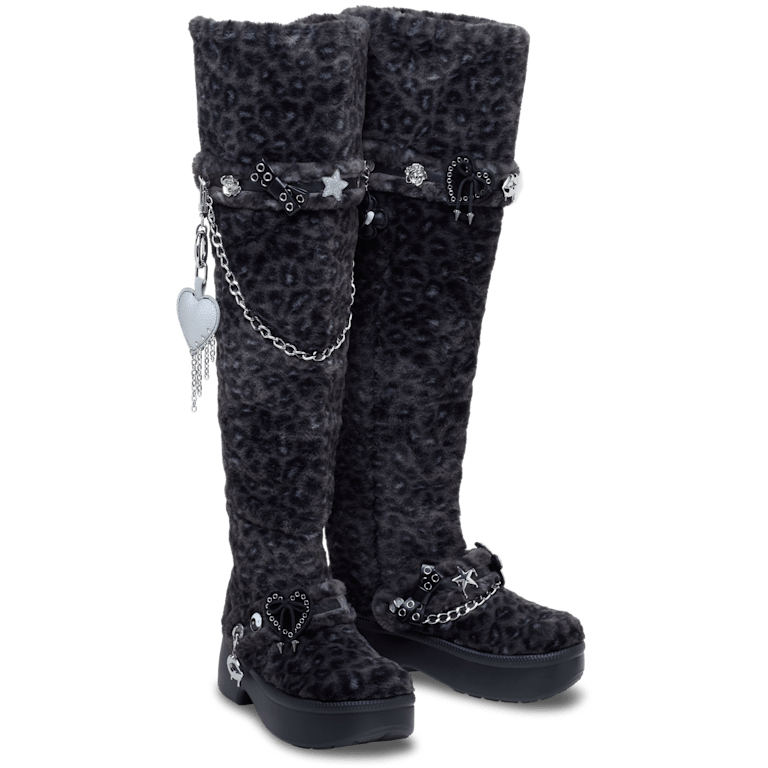 Crocs & T-Pain unleash boots with the fur, a 35-inch throwback that's ...
