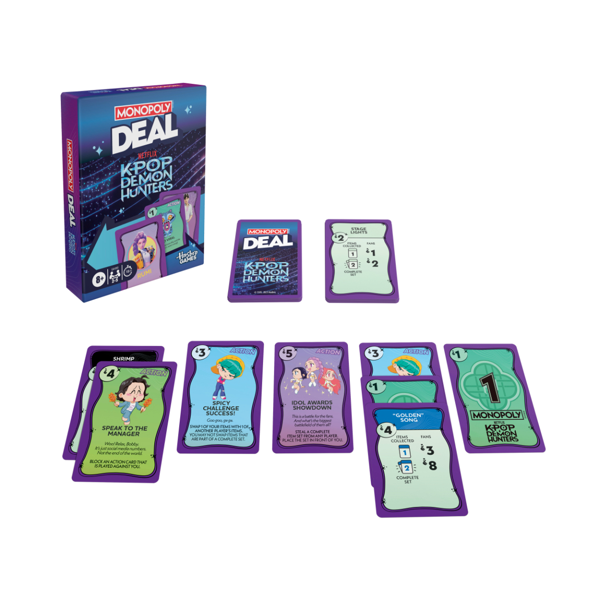 Hasbro levels up with Netflix as 'MONOPOLY Deal: KPop Demon Hunters ...