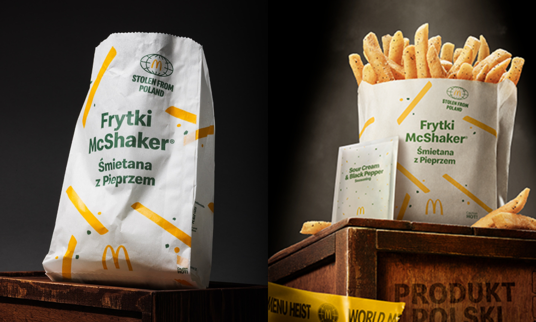 McDonald's launches 'World Heist' menu with items 'stolen' from various ...
