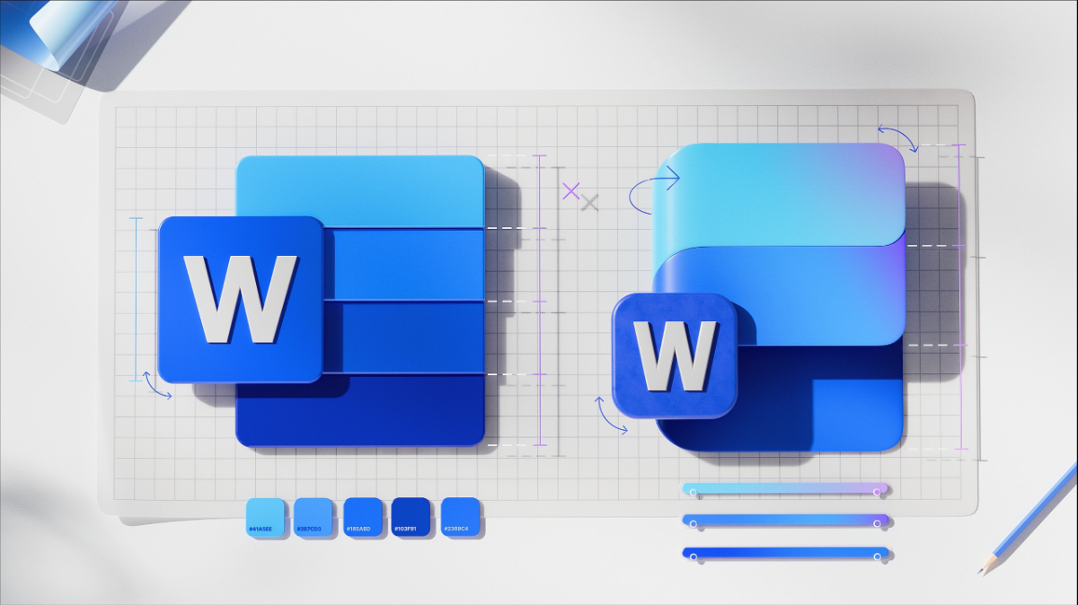 Microsoft Office steps up to the desk with colorful, bubbly icons ...