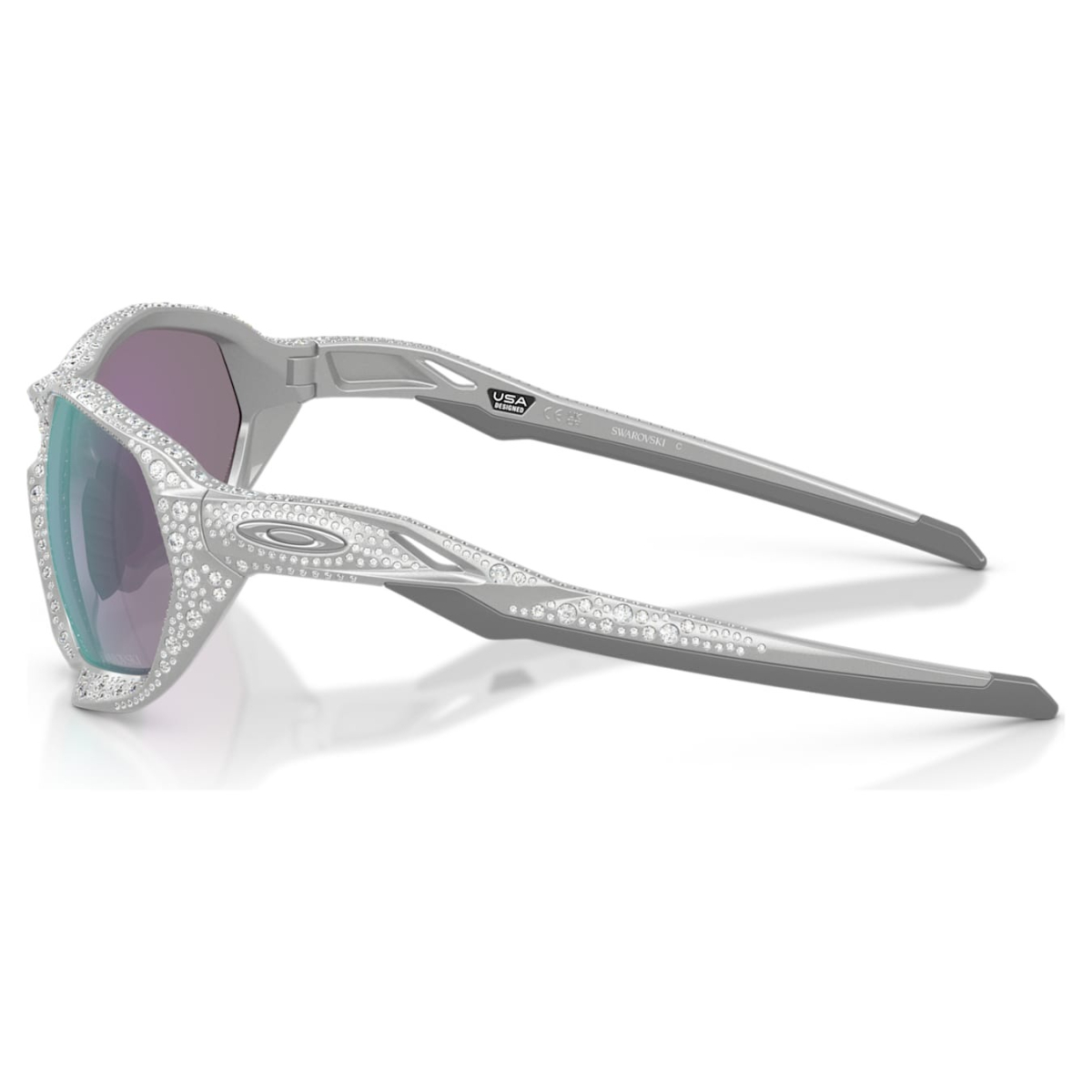 Oakley & Swarovski rock a dazzling sight on sunglasses dotted with 867 ...