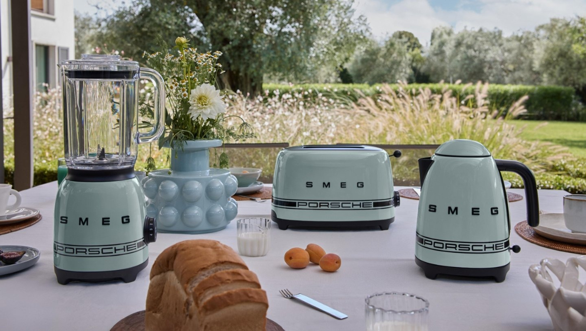 Porsche x Smeg speed into kitchens with racing-inspired appliances ...