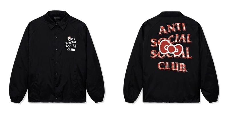 Sanrio x Anti Social Social Club drop winter collection featuring Hello ...