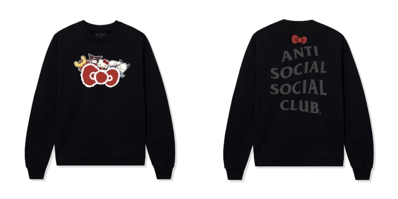 Sanrio x Anti Social Social Club drop winter collection featuring Hello ...