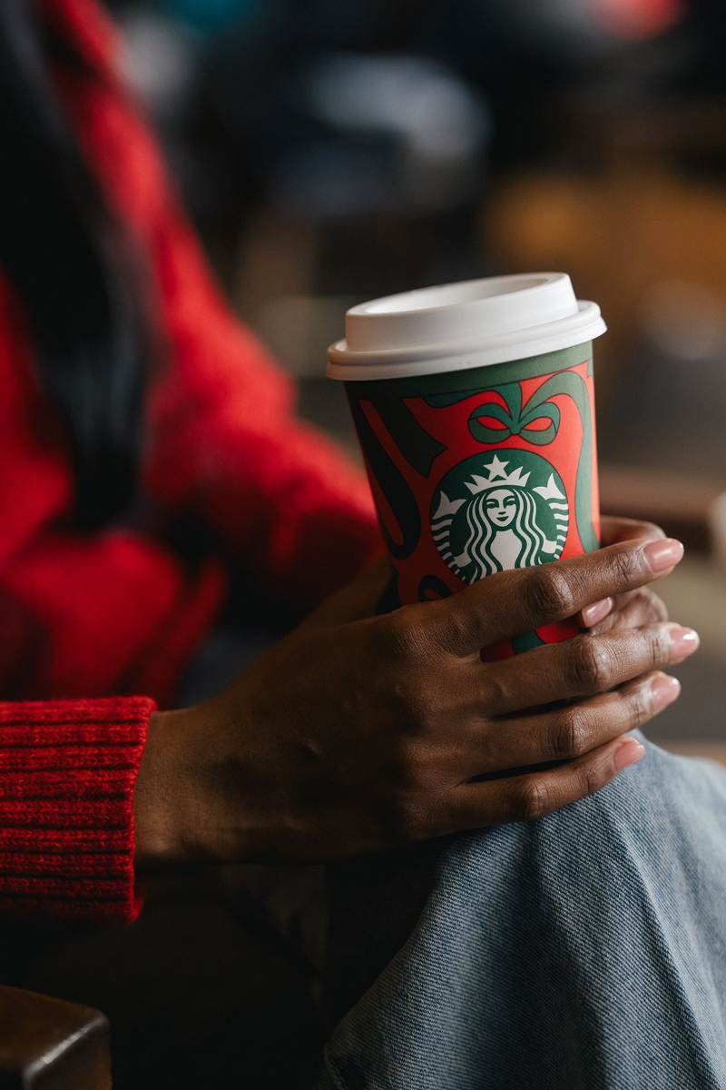 Starbucks ties up the holidays with 2025 festive cup designs & menu ...