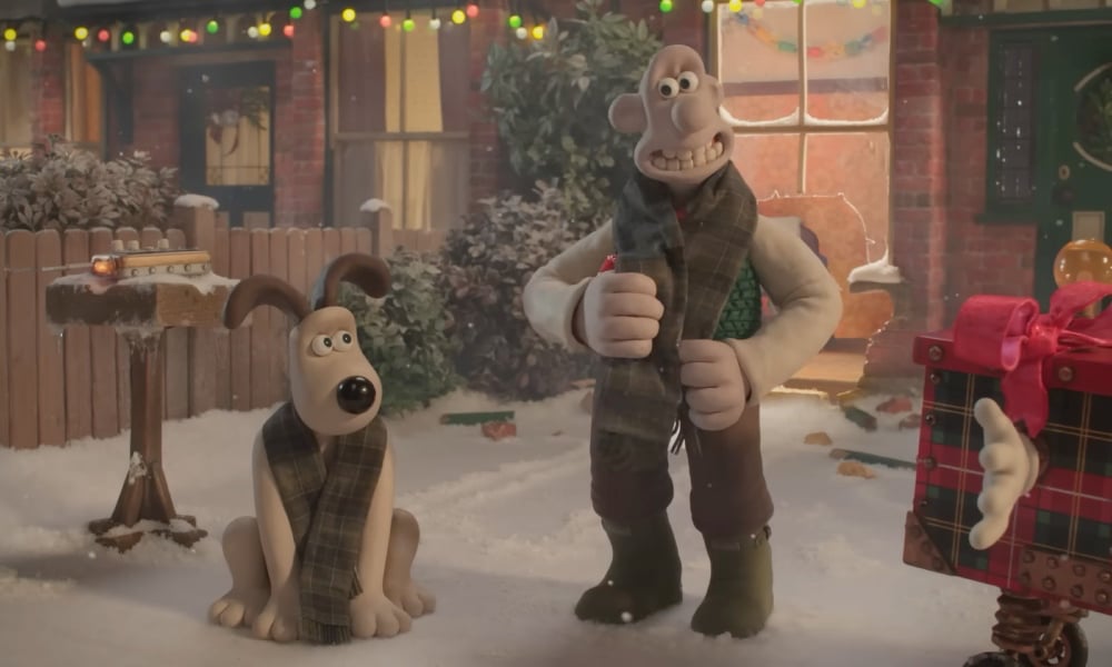 Wallace & Gromit unleash festive mischief in Barbour's tartan-wrapped ...