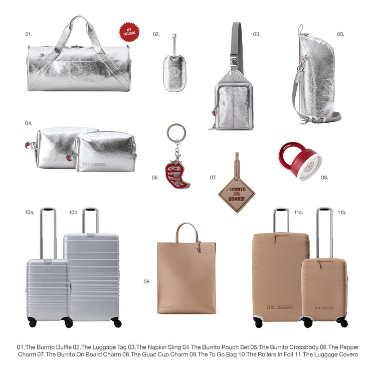 Chipotle packs its burritos for takeoff in 'To Go' travel collection ...