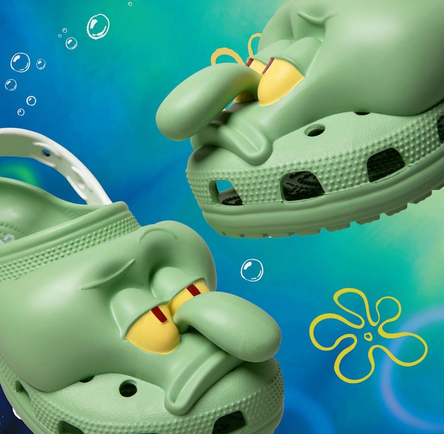 Crocs counters SpongeBob's optimism—enter Squidward, its existential ...