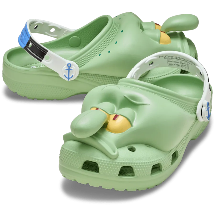 Crocs counters SpongeBob's optimism—enter Squidward, its existential ...