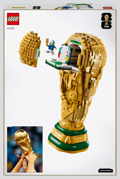 LEGO unveils buildable replica of the coveted FIFA World Cup trophy ...