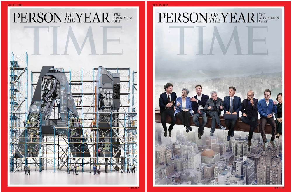 'Architects of AI' crowned TIME's 2025 Person of the Year - AI ...