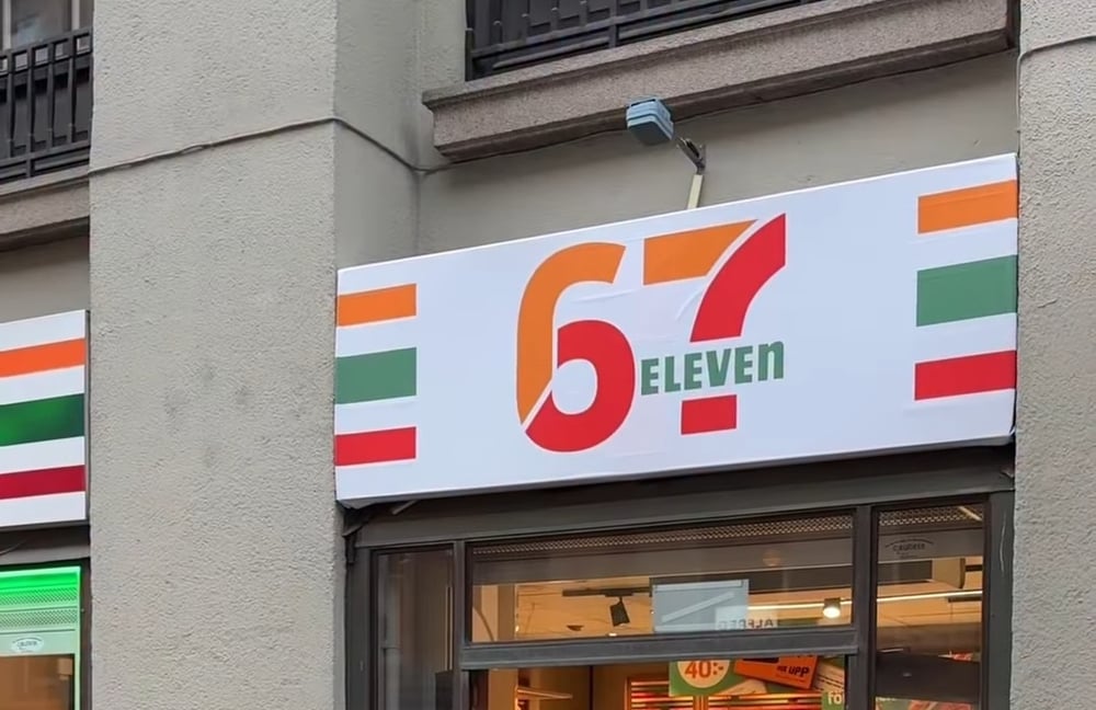 7-Eleven transforms into a '67-Eleven' in convenient internet culture ...