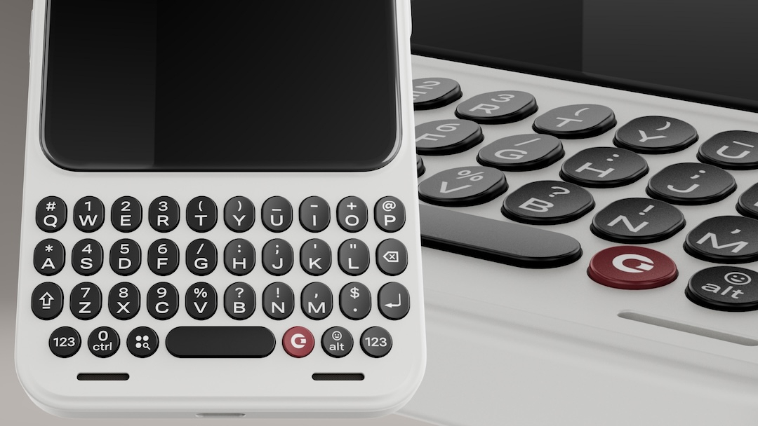 BlackBerry, is that you? Clicks' new phone celebrates the keyboard ...