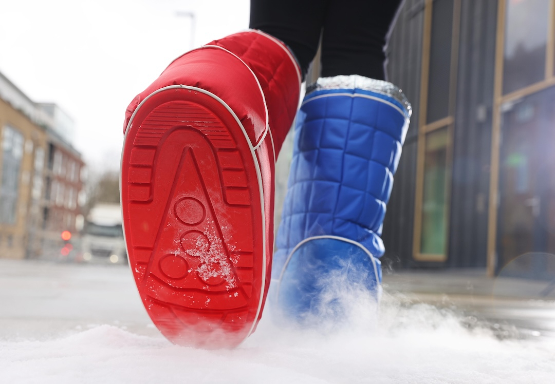 Domino's steps outside the box with pizza-insulated winter boots - Ad ...
