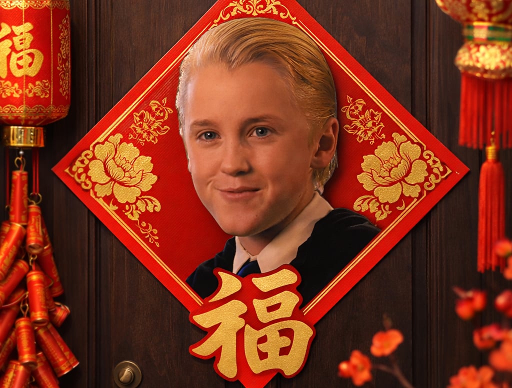 Draco Malfoy becomes an unlikely Lunar New Year good-luck symbol in ...