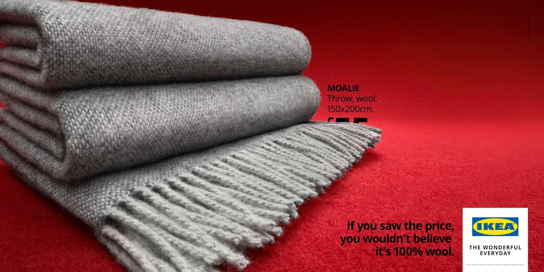 IKEA hides price tags to let the quality of its materials shine - Ad ...