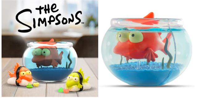 The Simpsons' three-eyed Blinky swims into collectible territory in ...