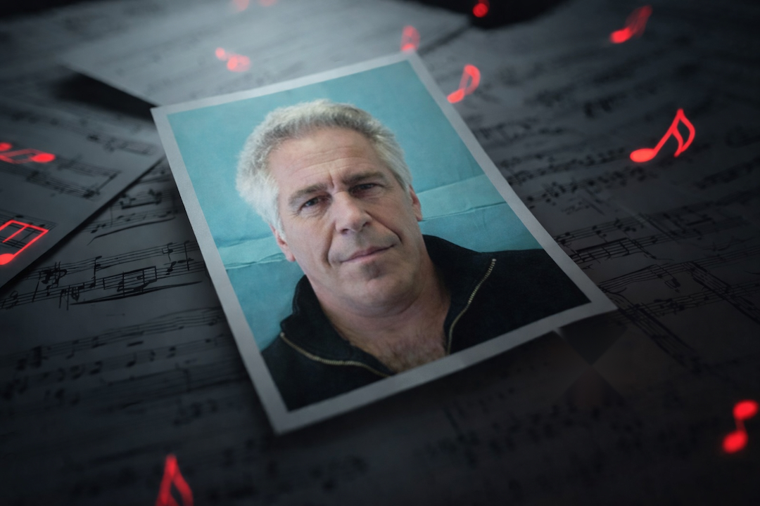 Redacted Epstein files get remixed into music, with blackout bars as ...