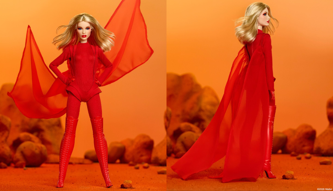 Kylie Minogue Barbie immortalizes iconic 'Padam Padam' moment with red ...