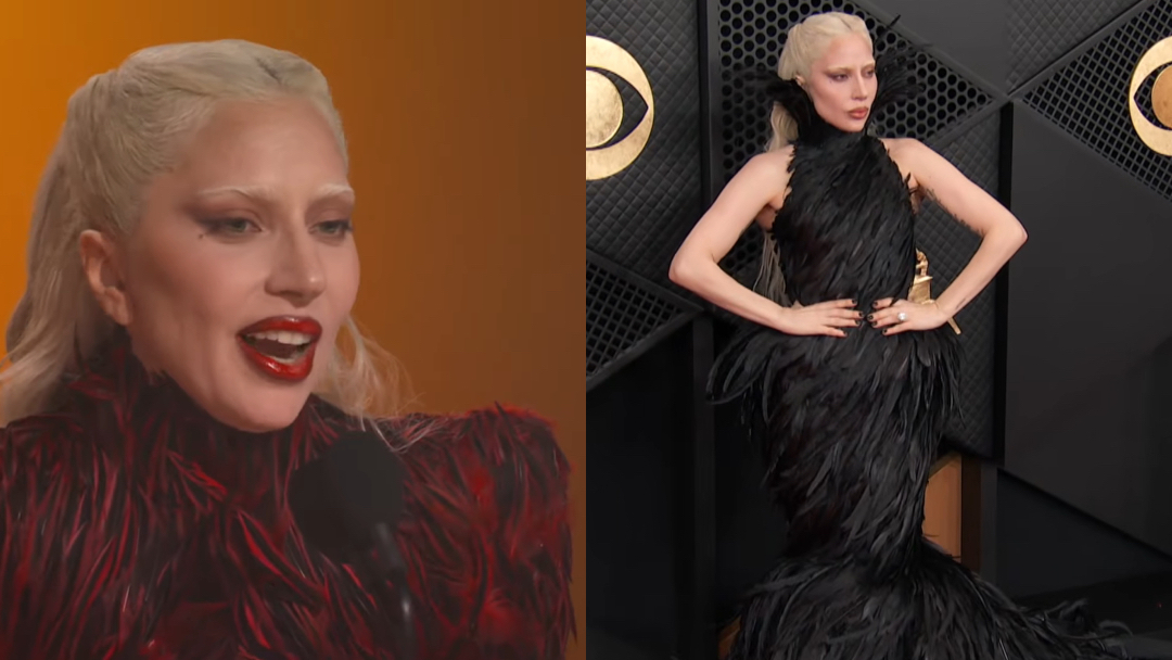 Lady Gaga carries three couture looks to 2026 Grammys, spinning it into ...