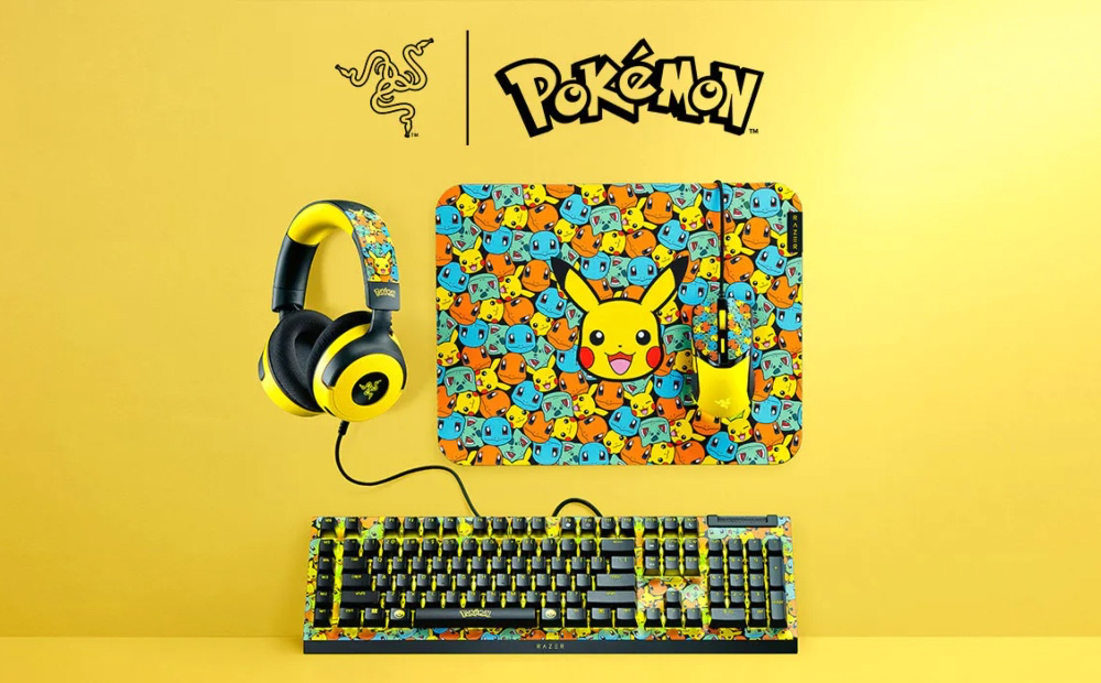 Razer x Pokémon goes all-in with bold, Pikachu-themed gaming gear ...