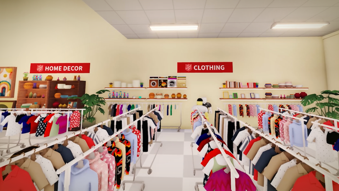 The Salvation Army opens world's first digital thrift store on Roblox ...