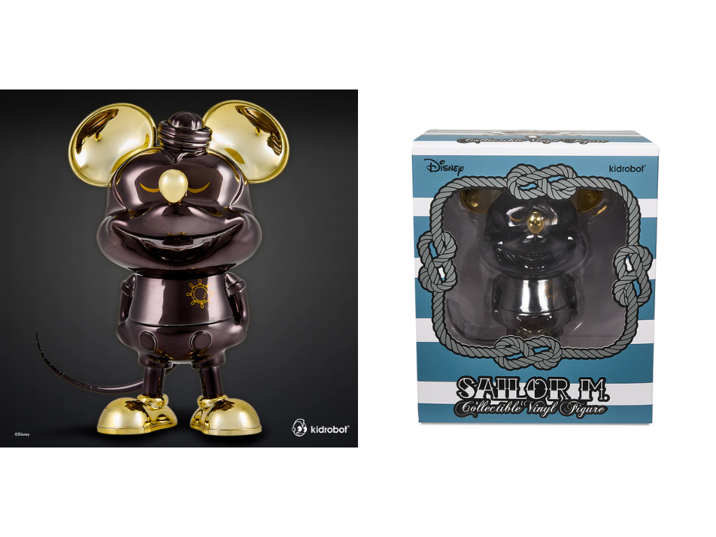 Mickey Mouse gets a sleek black-and-gold twist in the 'Sailor M ...