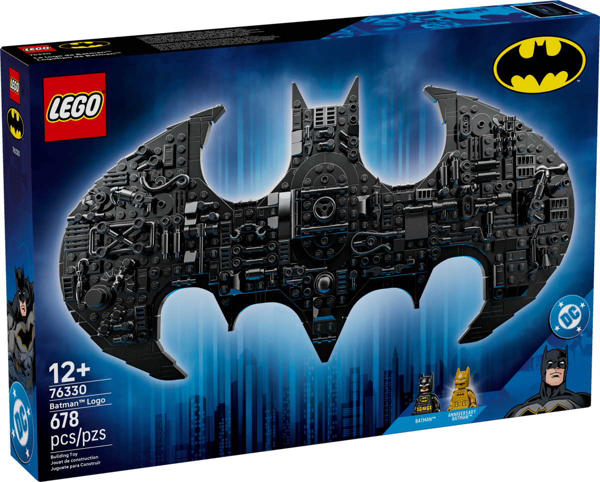 LEGO DC Batman logo brings Gotham's iconic emblem to center stage ...