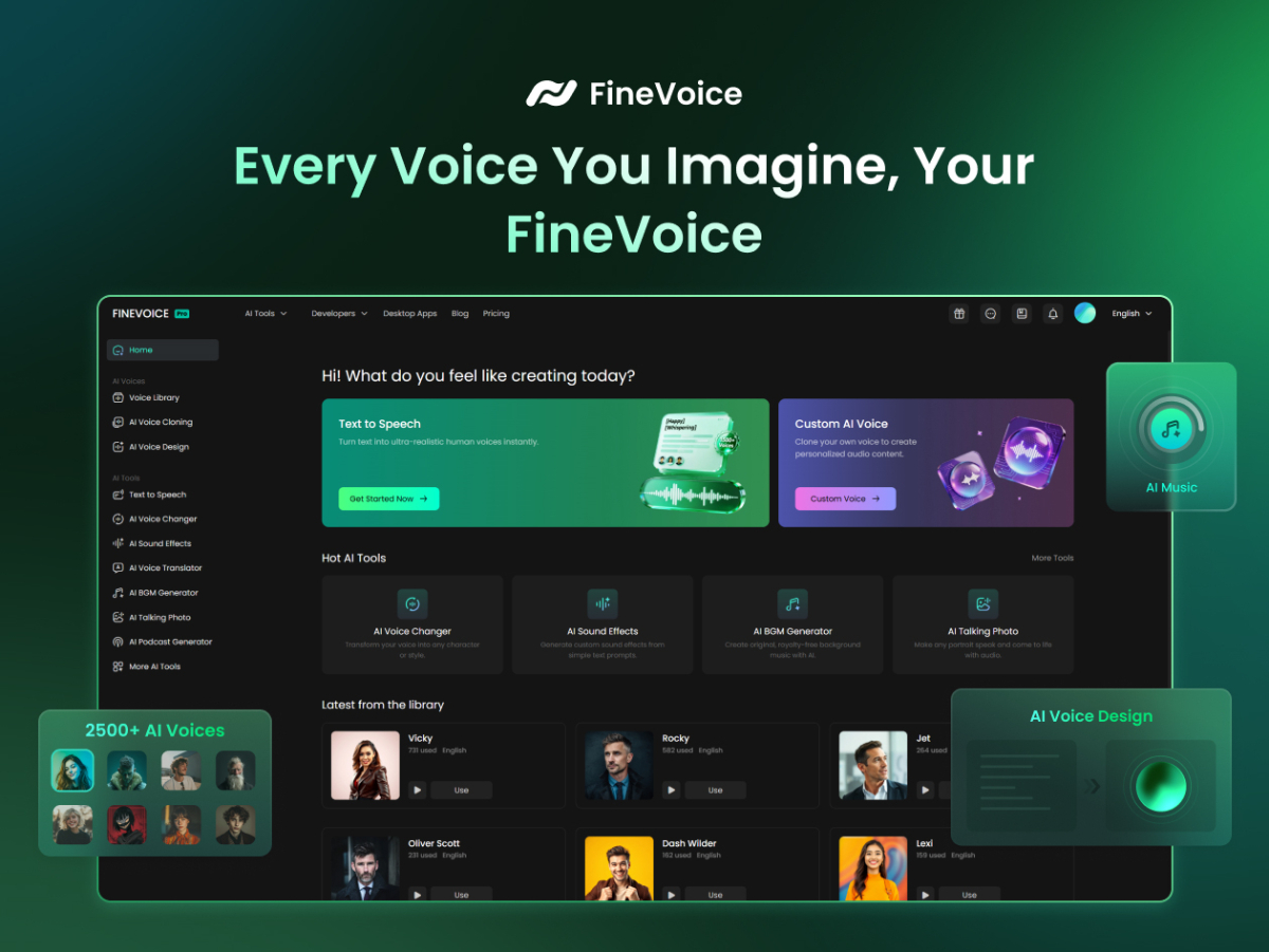 Natural voice generator offers AI-powered speech for content and ...