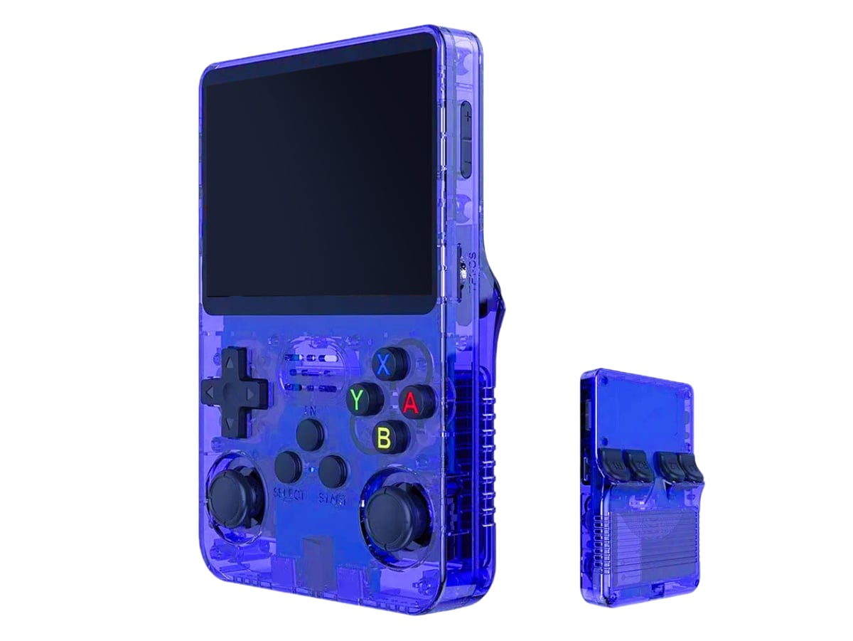 Retro handheld gaming console brings classic arcade play to portable ...