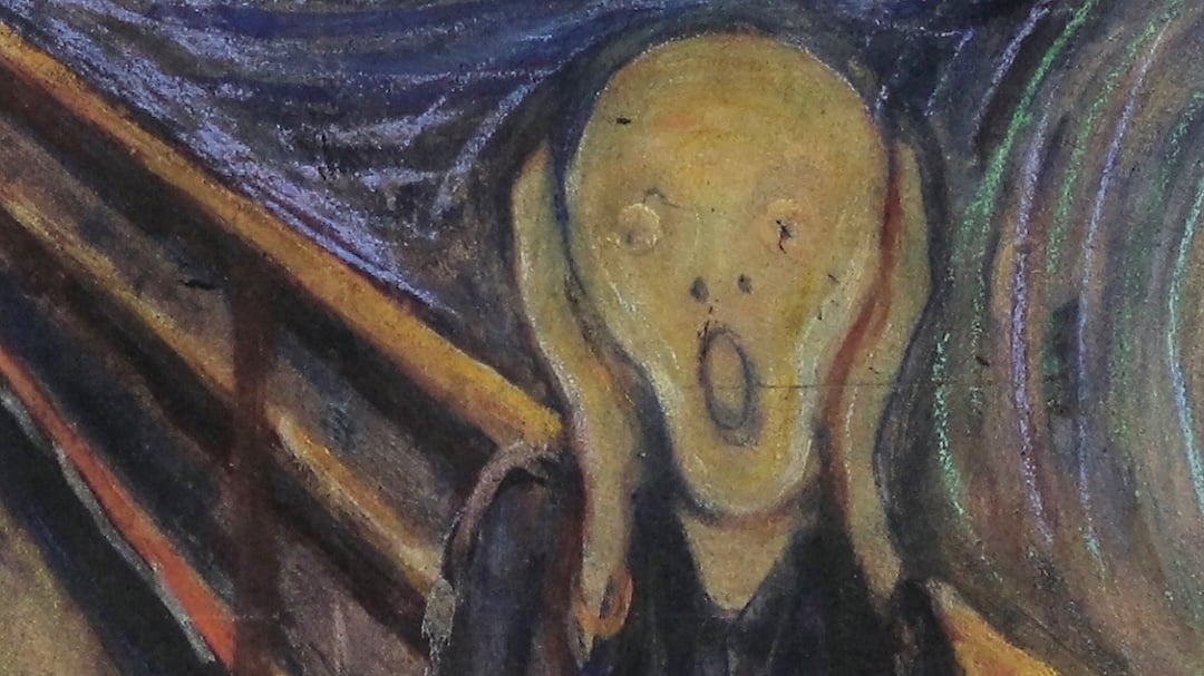 Edvard Munch's 'The Scream' painting, envisioned 300 years from now by ...