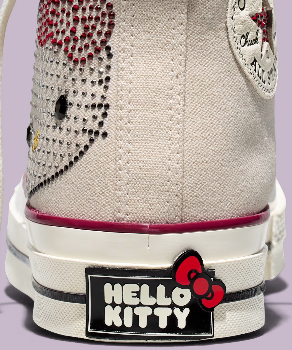 Hello Kitty and Converse level up the classic Chuck 70 with a sparkling ...