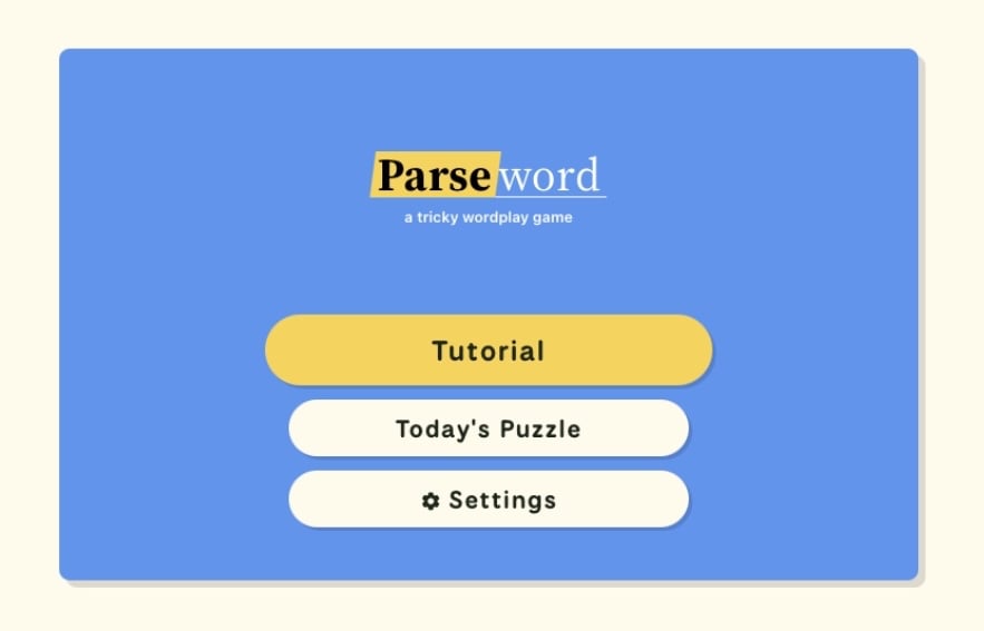 'Wordle' creator Josh Wardle is back with 'Parseword,' a trickier daily ...