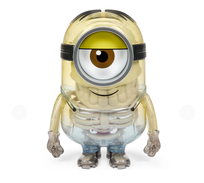 A peek inside the Minions: Kidrobot’s anatomy art figure - What Caught ...
