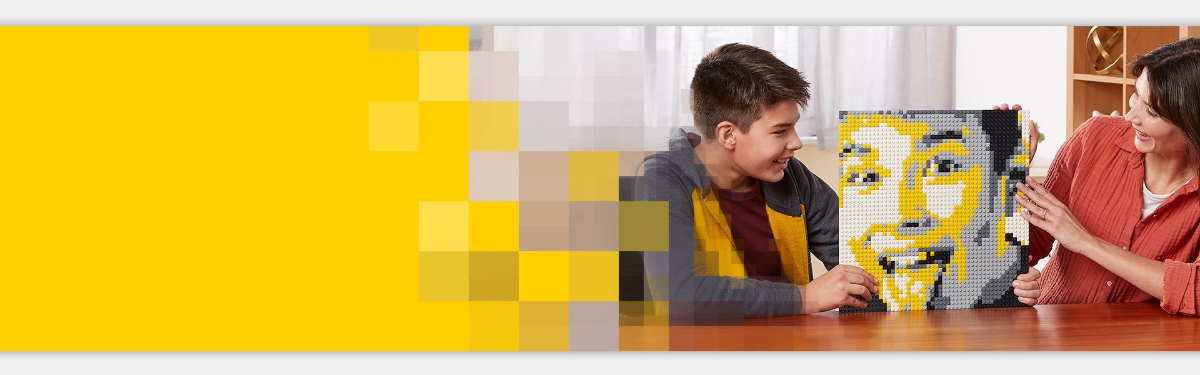 LEGO 'Personalized Mosaic Portrait' turns photos into a custom display ...