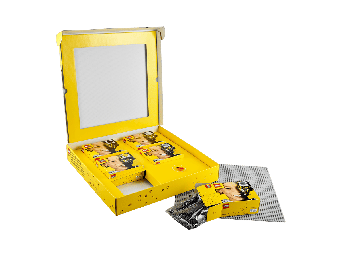 LEGO 'Personalized Mosaic Portrait' turns photos into a custom display ...