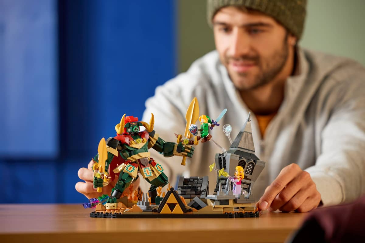 LEGO x Zelda recreates the 'Ocarina of Time' final showdown between ...