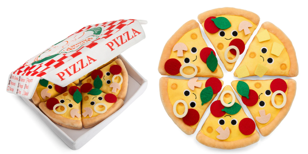 Interactive pizza plush turns a slice into a playful talking toy - What ...